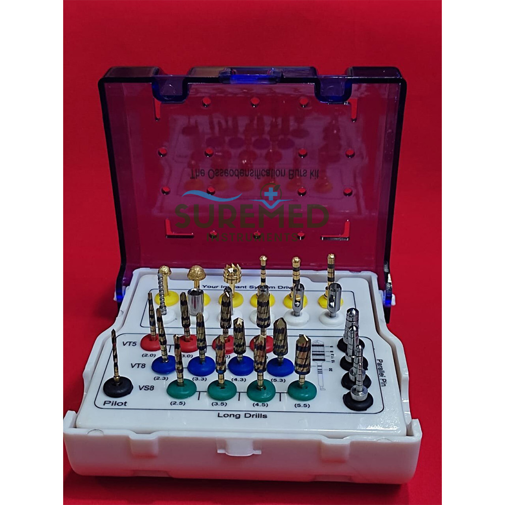The Osseodensification Burs Kit - Advanced Tools for Implants