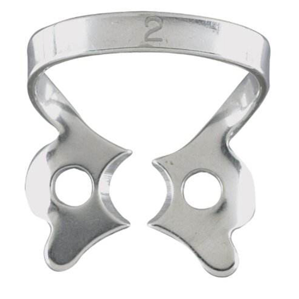 Rubber Dam Clamp No.2 for Secure Dental Isolation